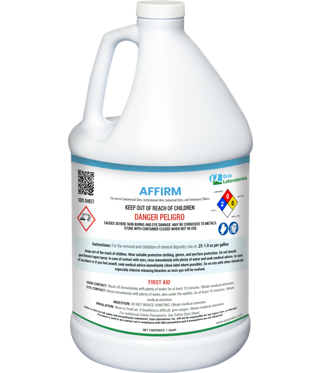 Wex-Cide 128 - Quip Labs TB Disinfectant for NHP